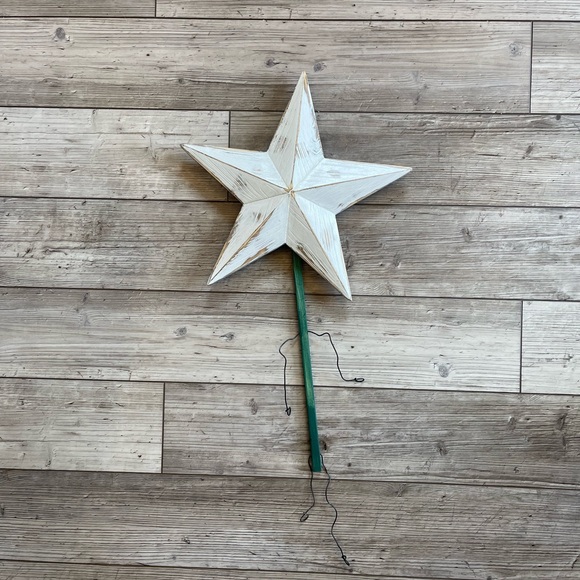 WaterfallMountainArt | Holiday | Christmas Tree Topper Farmhouse Tree ...